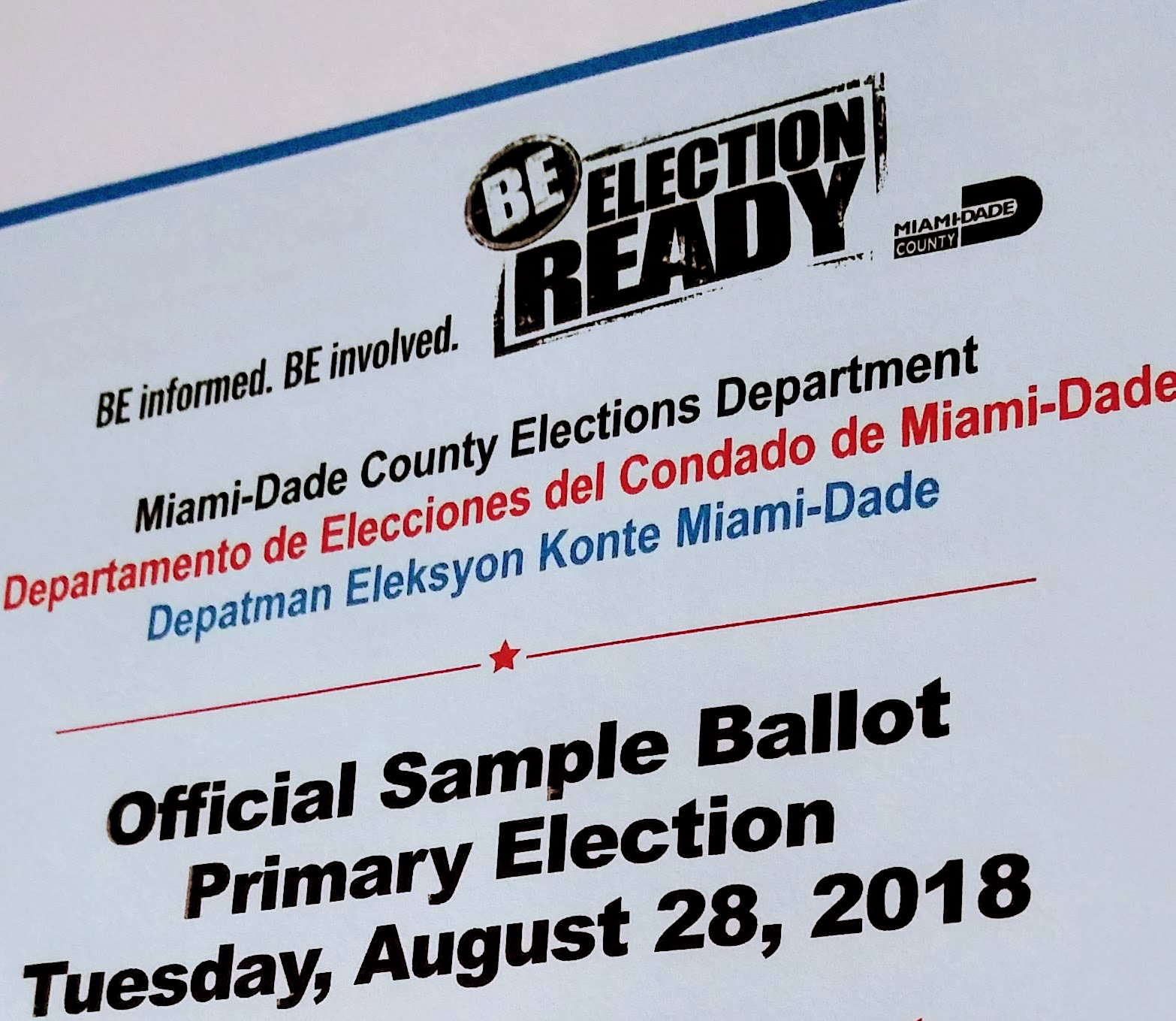2018 Miami-Dade County Elections Motto – cnakeesha.com